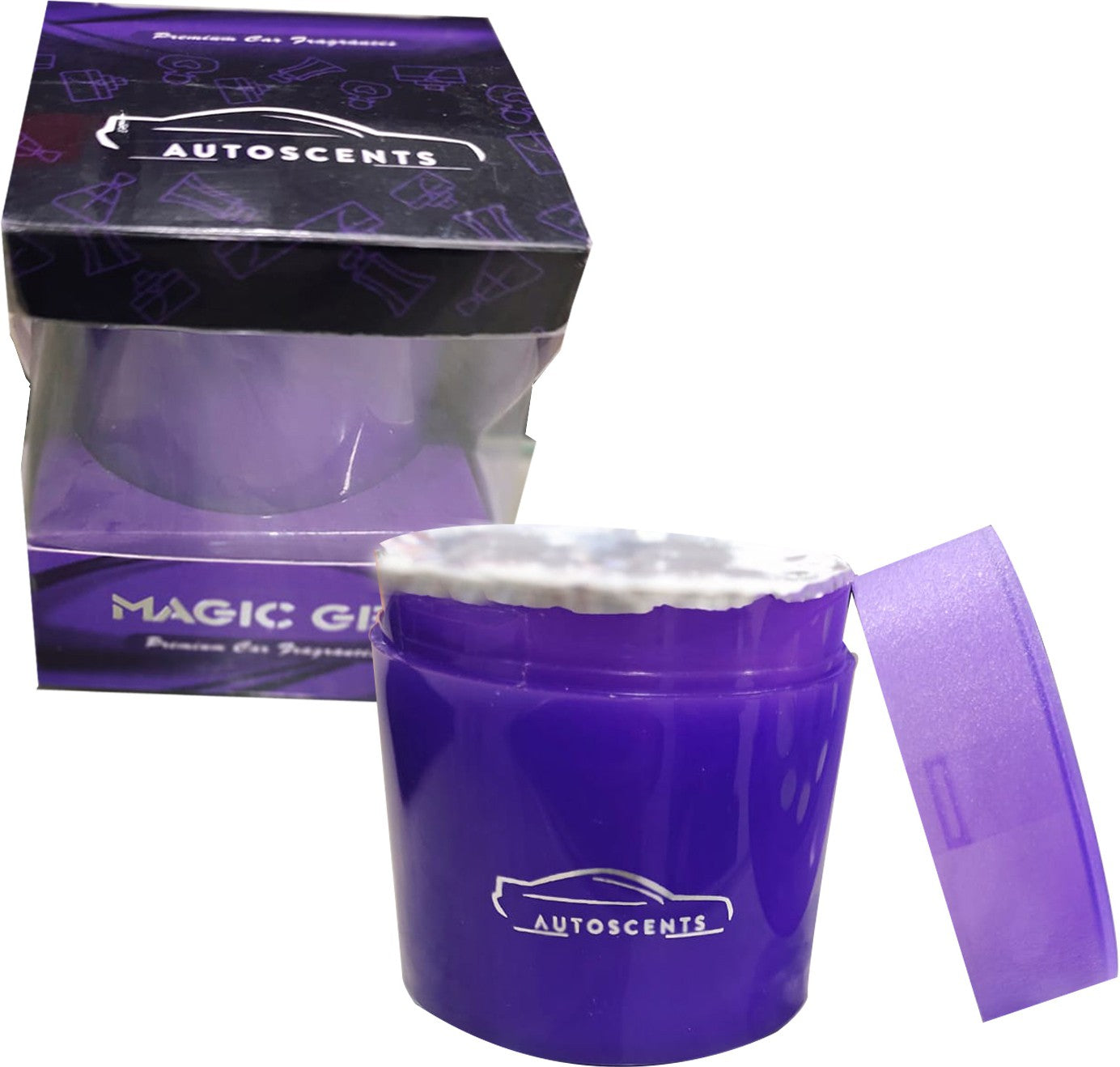 Auto Scents - Car Luxuary Organic Strong Air Freshener Perfume Gel, Fr ...